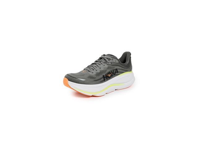Click here for Hoka Mens Bondi 9 Asphalt Grey/Gravel 12 Medium prices