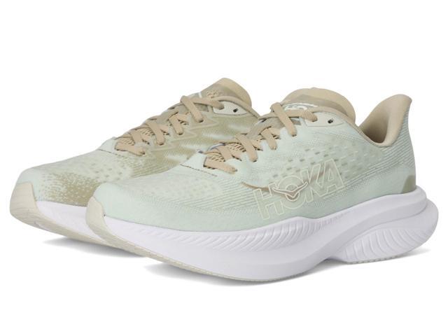 Click here for Hoka Womens Mach 6 Oyster Mushroom/Truffle Salt 7.... prices