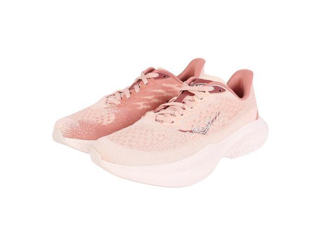 Click here for Hoka Womens Mach 6 Sneaker  Rose Latte/Blush  7 prices