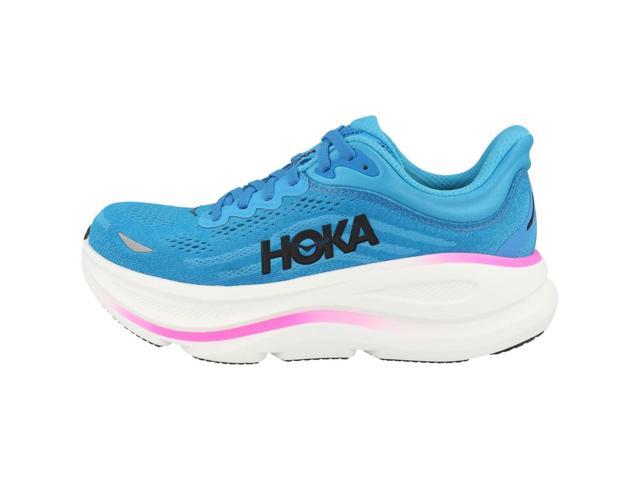 Click here for Hoka Womens Bondi 9 Skyward Blue/Neon Fuchsia 7 Me... prices