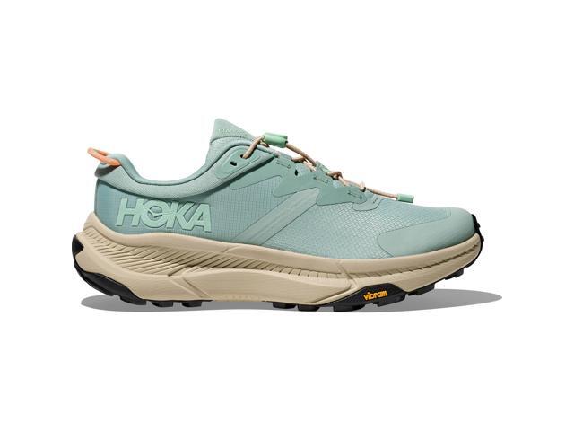 Click here for Hoka Womens Transport Sneaker  Jade/Oyster Mushroo... prices
