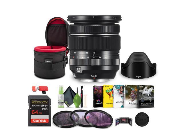 Click here for Fujinon XF16-80mm F4 R OIS WR Bundle With 64GB Mem... prices