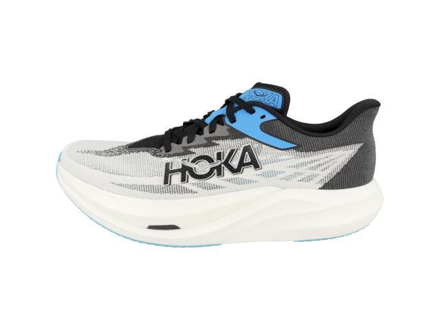 Click here for Hoka Unisex Rocket X 3 Sneaker  White/Black  8 US... prices