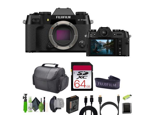 Click here for Fujifilm X-T50 Mirrorless Digital Camera+ 64GB Car... prices