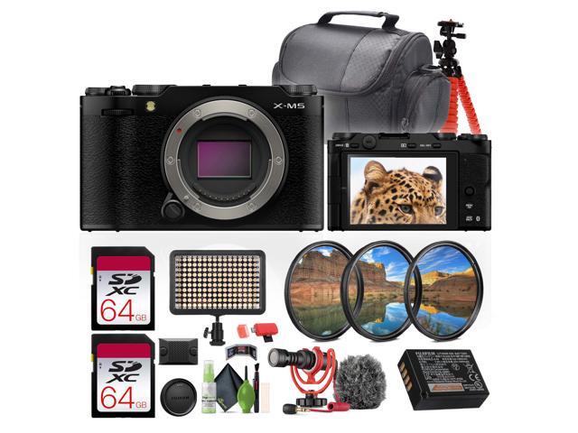 Click here for Fujifilm X-M5 Mirrorless Camera Body + 2x 64GB Car... prices