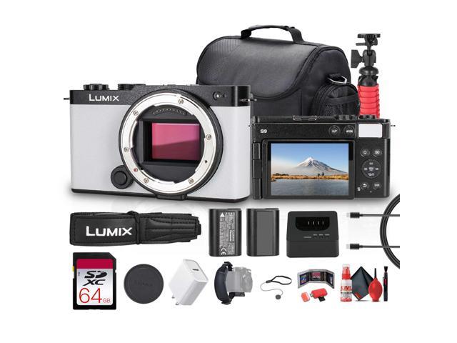 Click here for Panasonic Lumix S9 Mirrorless Camera (White) Bundl... prices