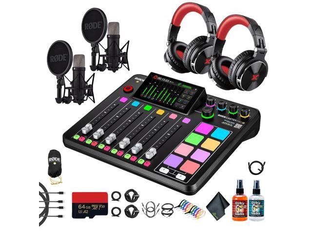 Click here for RODE RODECaster Pro II + Headphones + Podcast Micr... prices