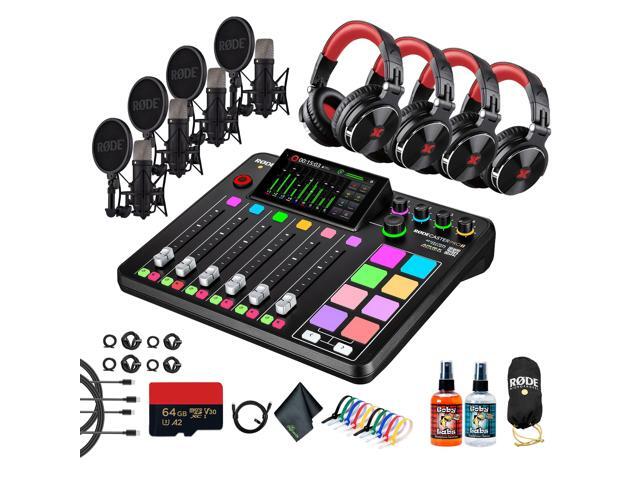 Click here for RODE RODECaster Pro II + Headphones + Podcast Micr... prices