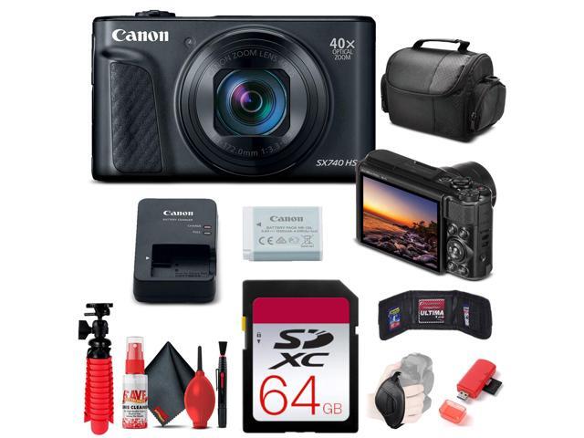 Click here for Canon PowerShot SX740 HS Camera (Black) (2955C001)... prices