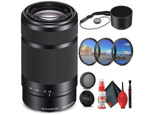 Click here for Sony E 55-210mm f/4.5-6.3 OSS Lens + Filter Kit +... prices