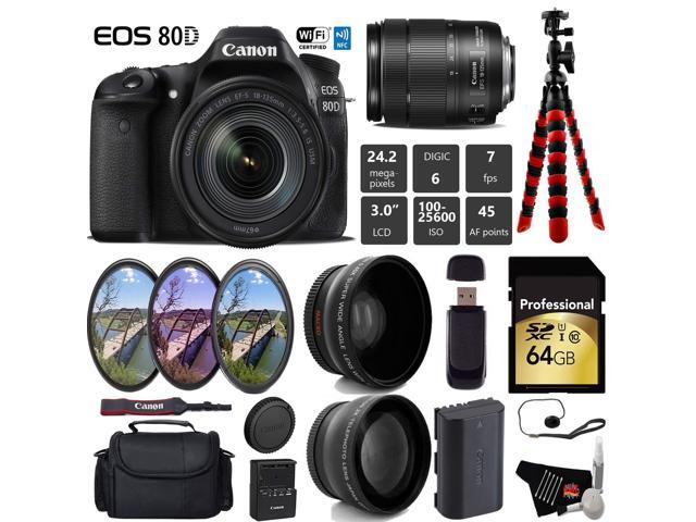 Click here for Canon EOS 80D DSLR Camera with 18-135mm is STM Len... prices