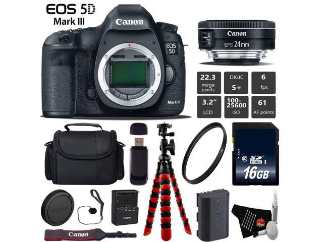 Click here for Canon EOS 5D Mark III DSLR Camera with 24mm f/2.8... prices