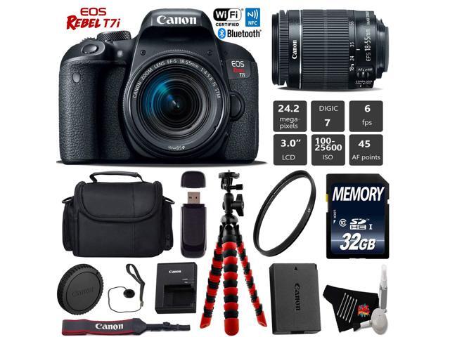Click here for Canon EOS Rebel T7i DSLR Camera with 18-55mm IS ST... prices