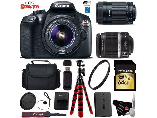 Click here for Canon EOS Rebel T6 DSLR Camera with 18-55mm IS Len... prices