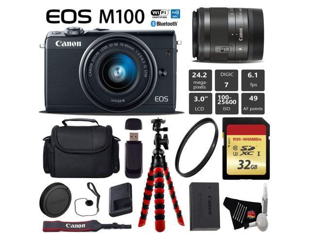 Click here for Canon EOS M100 Mirrorless Digital Camera (Black) w... prices