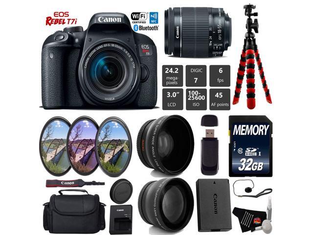 Click here for Canon EOS Rebel T7i DSLR Camera with 18-55mm IS ST... prices