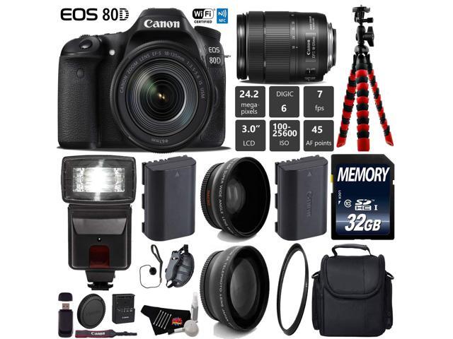 Click here for Canon EOS 80D DSLR Camera with 18-135mm is STM Len... prices
