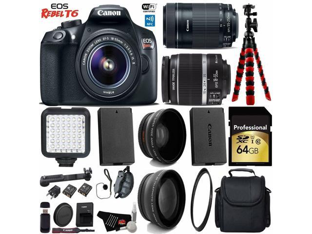 Click here for Canon EOS Rebel T6 DSLR Camera with 18-55mm IS Len... prices