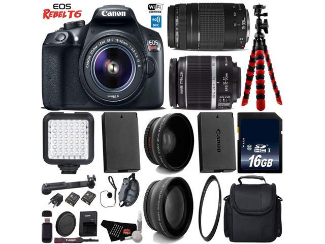 Click here for Canon EOS Rebel T6 DSLR Camera with 18-55mm IS II... prices