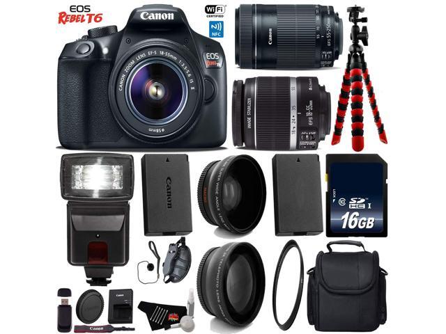 Click here for Canon EOS Rebel T6 DSLR Camera with 18-55mm IS Len... prices