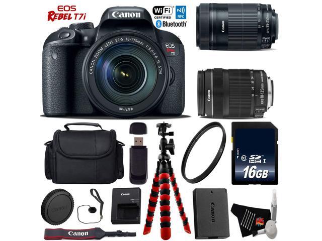 Click here for Canon EOS Rebel T7i DSLR Camera with 18-135mm IS S... prices