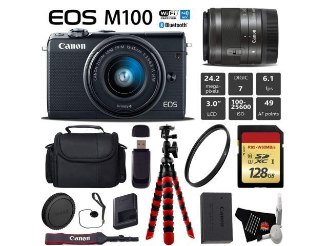Click here for Canon EOS M100 Mirrorless Digital Camera (Black) w... prices