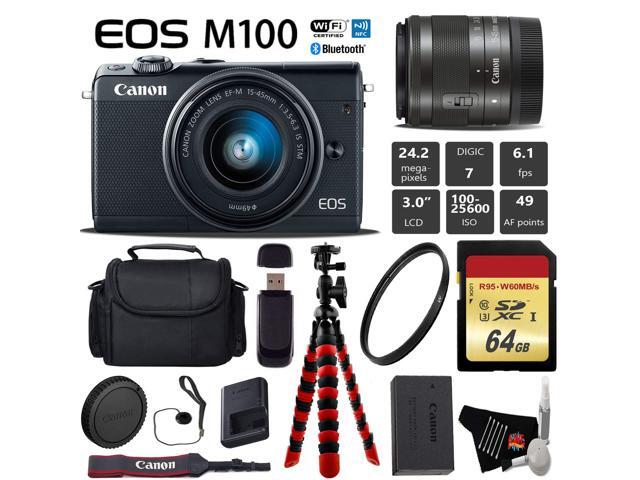 Click here for Canon EOS M100 Mirrorless Digital Camera (Black) w... prices