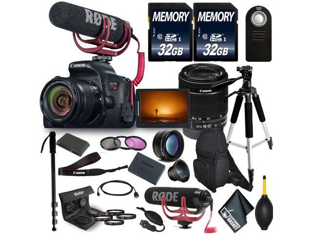 Click here for Canon EOS Rebel T7i DSLR Camera with 18-55mm Lens... prices