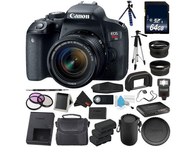 Click here for 6Ave Canon EOS Rebel T7i DSLR Camera 18-55mm Lens... prices