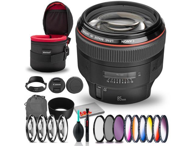 Click here for Canon EF 85mm f/1.2 L II AF USM Lens Bundle prices