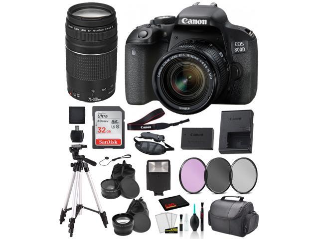Click here for Canon EOS 800D (Rebel T7i) 18-55mm IS STM and EF 7... prices