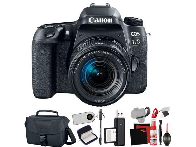 Click here for Canon EOS 77D DSLR Camera with 18-55mm Lens (Inter... prices