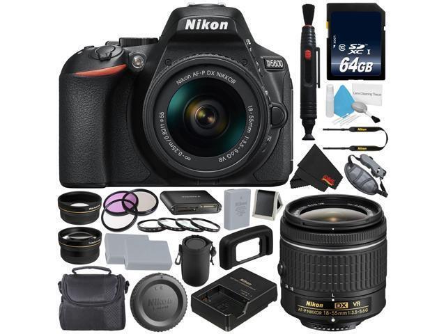 Click here for Nikon D5600 DSLR Camera with 18-55mm VR AF-P Lens... prices