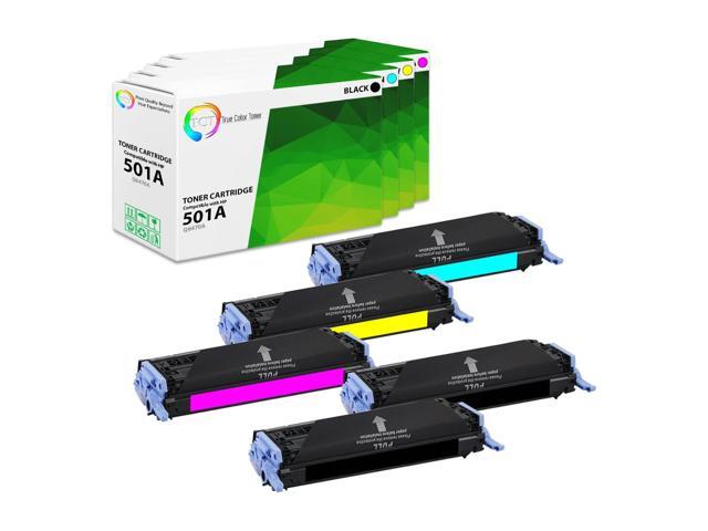 Click here for True Color Toner 501A 503A Toner Cartridge 5 Pack... prices