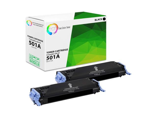 Click here for True Color Toner 501A Black Toner Cartridge 2 Pack... prices