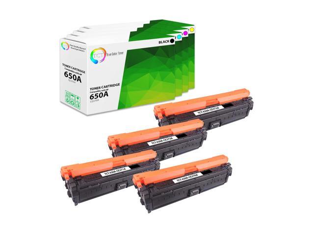 Click here for True Color Toner 650A Toner Cartridge 4 Pack - Pre... prices