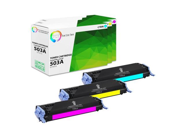 Click here for True Color Toner 503A Color Toner Cartridge 3 Pack... prices