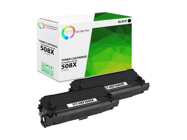 Click here for True Color Toner 508X Black Toner Cartridge 2 Pack... prices