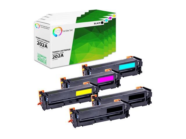 Click here for True Color Toner 202A Toner Cartridge 5 Pack - Pre... prices