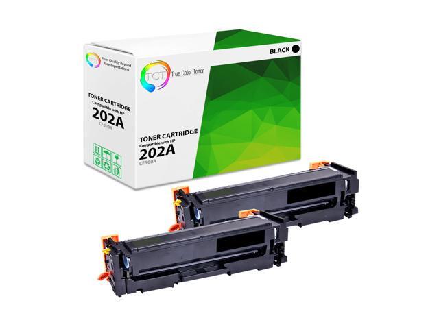 Click here for True Color Toner 202A Black Toner Cartridge 2 Pack... prices