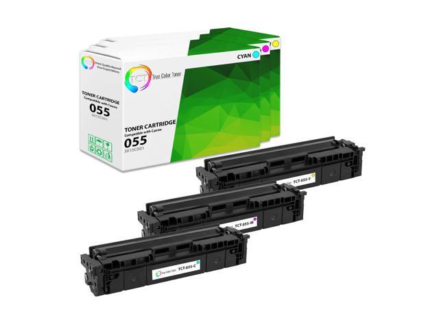 Click here for True Color Toner 055 Color Toner Cartridge 3 Pack... prices