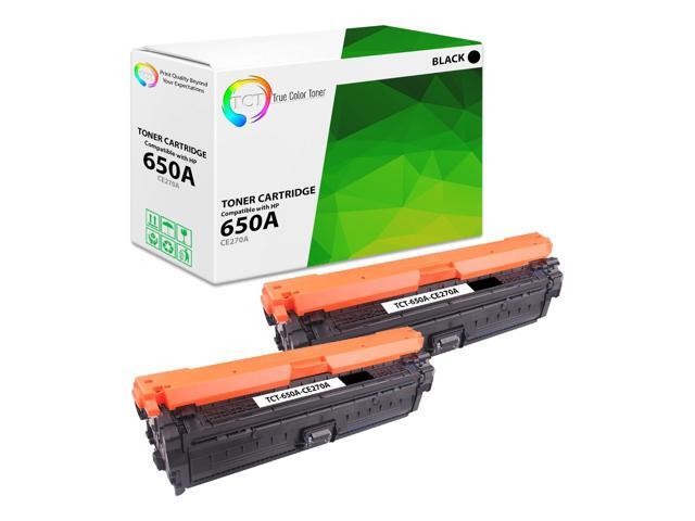 Click here for True Color Toner 650A Black Toner Cartridge 2 Pack... prices