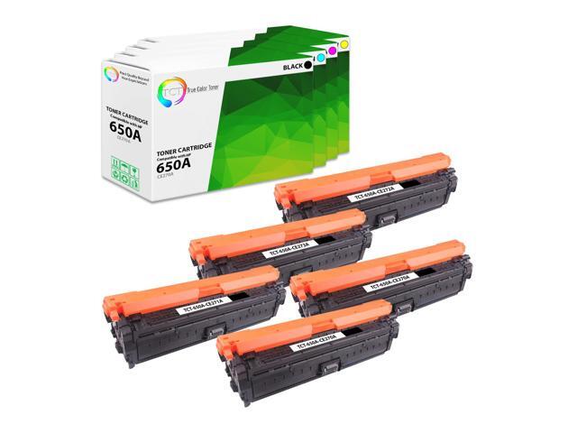 Click here for True Color Toner 650A Toner Cartridge 5 Pack - Pre... prices
