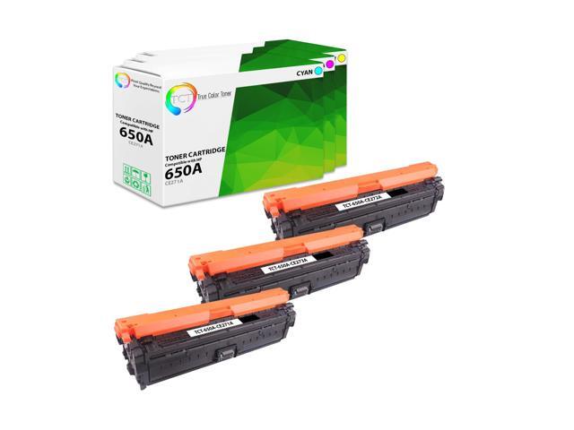 Click here for True Color Toner 650A Color Toner Cartridge 3 Pack... prices
