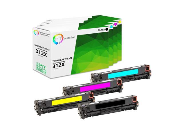 Click here for True Color Toner 312X 312A Toner Cartridge 4 Pack... prices