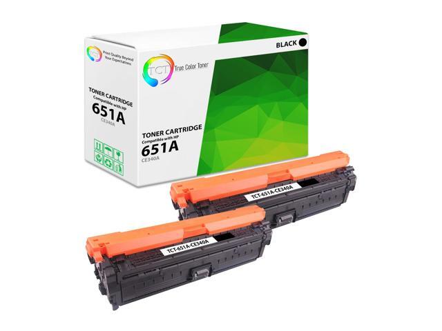Click here for True Color Toner 651A Black Toner Cartridge 2 Pack... prices
