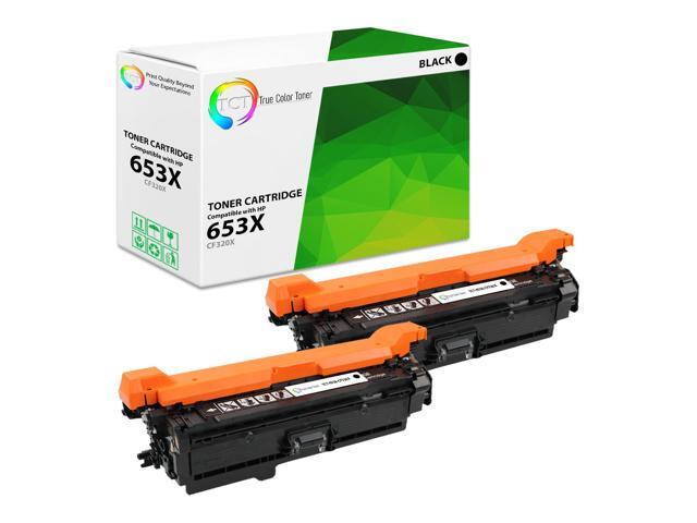 Click here for True Color Toner 653X Black Toner Cartridge 2 Pack... prices