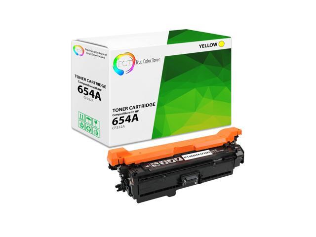 Click here for True Color Toner 654A Yellow Toner Cartridge - Pre... prices