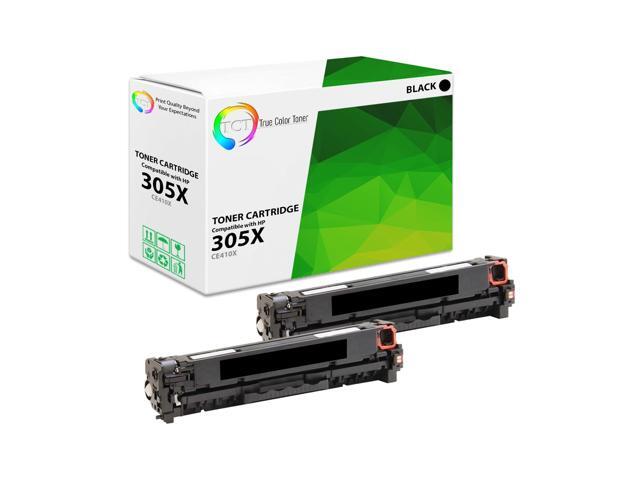 Click here for True Color Toner 305X Black Toner Cartridge 2 Pack... prices