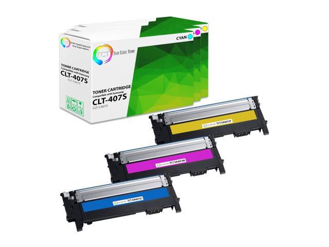 Click here for True Color Toner 407S Color Toner Cartridge 3 Pack... prices